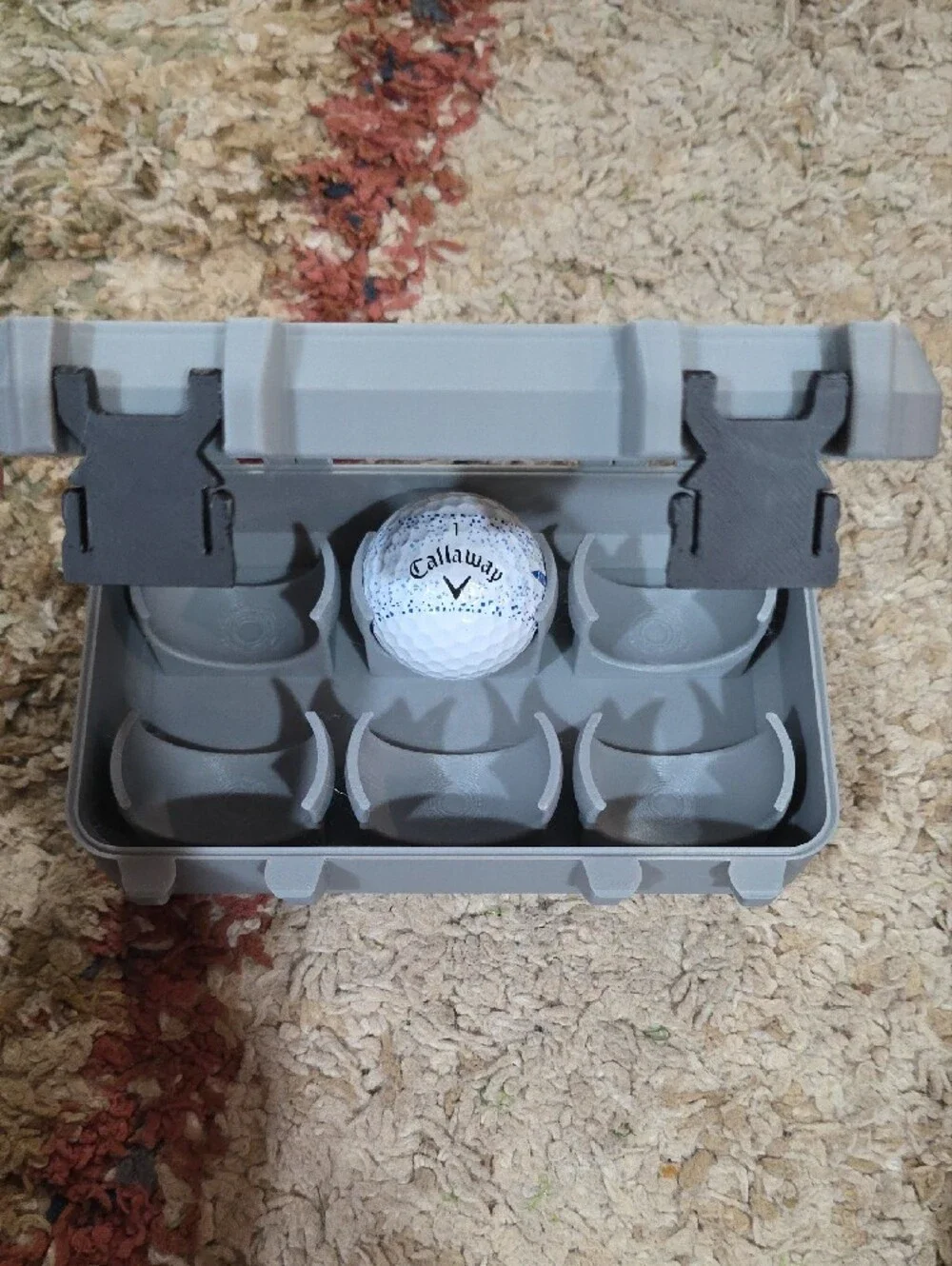 3d printed | Other | Callaway Light Gray Hard Golf Accessory Case With ...